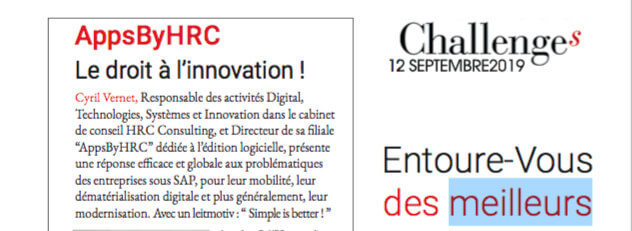 Article Magazine Challenges | Articles HRC Software | Solutions SAP